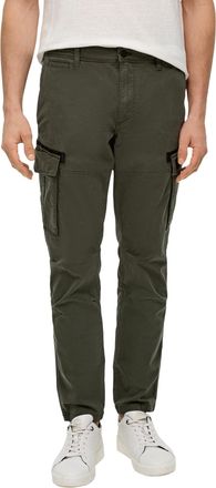 s.Oliver Cargohose mit Garment Dye und Straight Leg