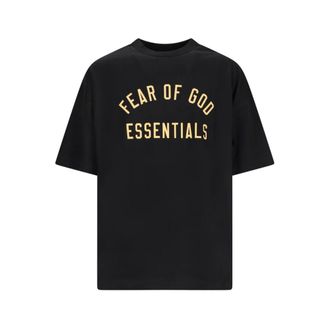 Fear of God Jersey Rundhals-T-Shirt - - Tops - Herren - Schwarzk - L