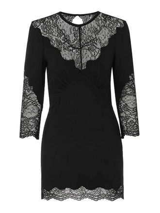 The Attico Kurzes Kleid - Schwarz
