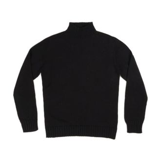 Alpha Studio Homme, Pulls, Noir, Taille: 3XL Sweat à Capuche en Laine Mérinos Élégant