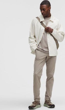 lululemon Pantalon chino ABC coupe slim Warpstreme pour Hommes - 86 cm - Gris - Taille 30