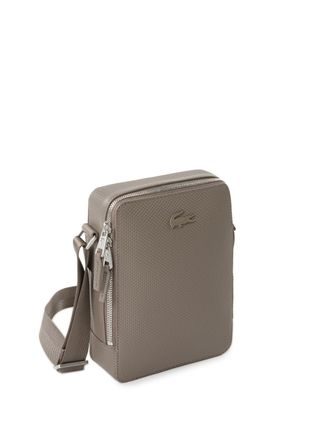 Lacoste Sac &agrave; bandouli&egrave;re en cuir