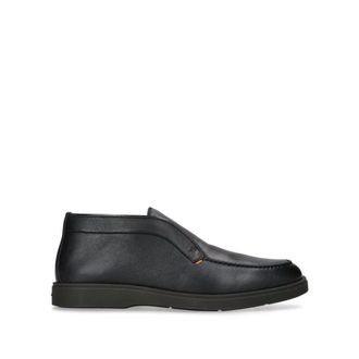 Santoni Ankle Boot - - Shoes - Herren - Schwarzk - 43 1/2 EU