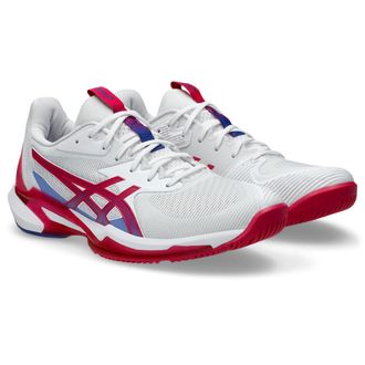 Asics Damen Solution Speed FF 3 Sneaker, White Bright Rose, 37 EU