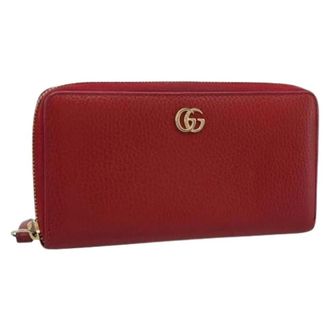 Gucci Portefeuille Long Pre-owned - Femme - Pre-owned - Rouge - Taille: ONE Size