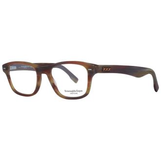 Ermenegildo Zegna Homme, Accessoires, Brun, Taille: ONE Size Ez5143 Optical Frame