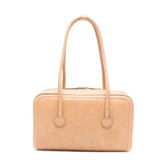 Marge Sherwood Soft Boston Ledertasche - - Bags - Damen - Beige - ONE SIZE