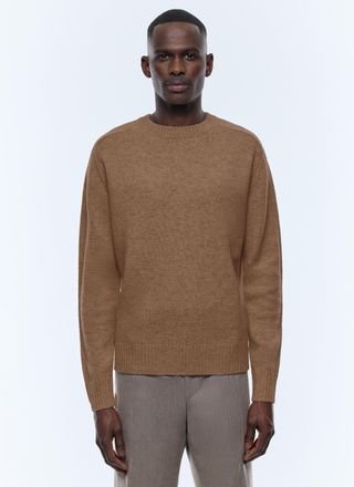 Fursac Pull à col rond en laine certifiée - Taille XL - Homme