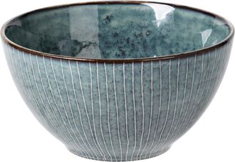 Broste Copenhagen Broste Copenhagen Schale Nordic aus Steingut, Nordic Sea, 17x8cm