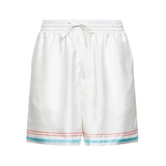 Casablanca Danjo Short - - Sport - Herren - Wei&szlig; - M