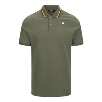 K-Way Polo Shirt - - Tops - Herren - Gr&uuml;n - 3XL