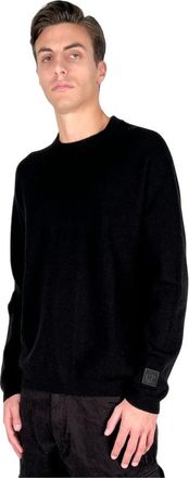 C.P. Company C.p. Company, Homme, Pulls, Noir, Taille: M Pull Ras du Cou