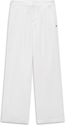 Bugatti Femme, Pantalons, Blanc, Taille: 36 FR Wide Pantalons