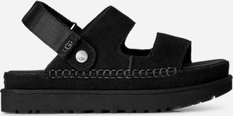 UGG Goldenstar Glide f&uuml;r Damen in Black, Gr&ouml;&szlig;e Wildleder