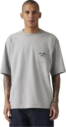 Levi's Half Sleeve GR Pckt T - - Tops - Herren - Grau - L