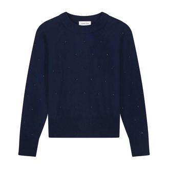 Fab By Fabienne Chapot Lidi Strass Pullover - - Knitwear - Damen - Blau - L
