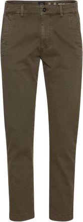 Camel Active Herren fleXXXactive Chino Regular Fit aus Baumwollmix Dunkelbraun, menswear-34/32