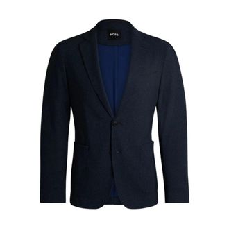 HUGO BOSS Homme, Vestes, Bleu, Taille: L Blazer &eacute;l&eacute;gant