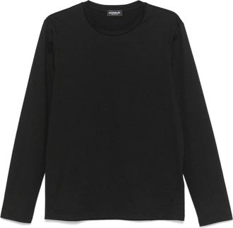 Dondup Klassisches T-Shirt - Schwarz