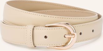 HUGO BOSS Lederg&uuml;rtel Carol beige