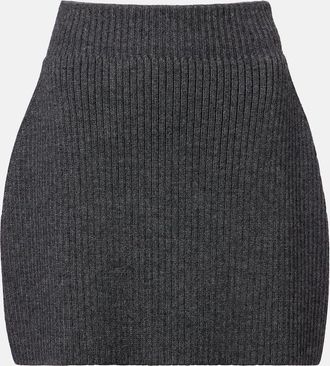 Givenchy Mini-jupe en laine mélangée