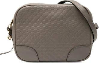 Gucci sac à bandoulière Microguccissima Bree (2016-2025) - Gris