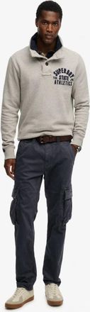 Superdry Core - Cargohose in franz&ouml;sischem Marineblau