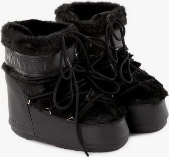 Moon Boot Bottes Icon Low effet fourrure