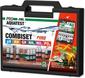 JBL PROAQUATEST COMBISET Pond Wassertestkoffer f&uuml;r Koi- und Gartenteich