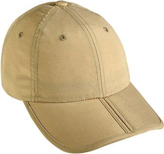 Myrtle Beach Casquette pliable 6 panneaux en microfibre (light-khaki)