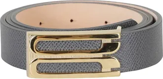 Victoria Beckham Femme, Accessoires, Gris, Taille: 90 CM Ceinture Dorian Frame