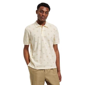Scotch & Soda Herren All Over Print Polo Shirt, Shell, L