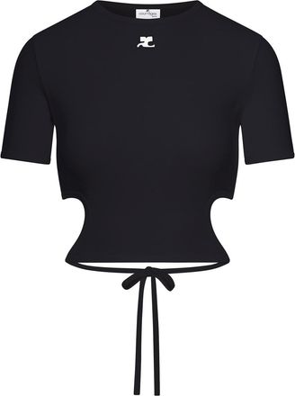 Courr&egrave;ges T-Shirt - Noir