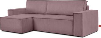 Konsimo Konsimo Napi Ecksofa - Ecksofa mit Schlaffunktion und Bettkasten - Eckcouch mit Schlaffunktion - Sofa - Sofabezug Ecksofa L Form - Universal Eckcouch 