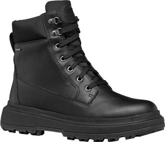 Geox Femme D Lamidie + Grip ABX Bottes de Cheville, Noir, 34.5 EU