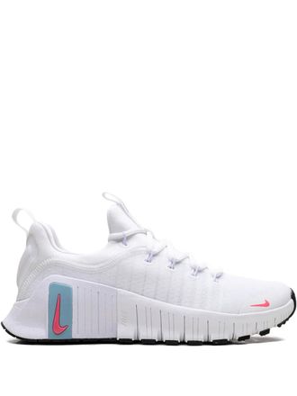 Nike Free Metcon 6 WMNS White Denim Turquoise Sneakers - Weiß