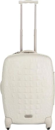 Alexander McQueen x Samsonite Rare Rollkoffer - Weiß