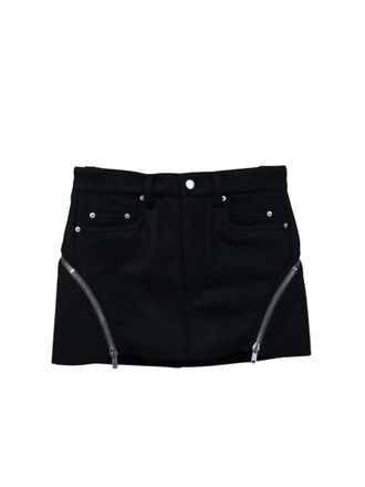 Rick Owens Jupe Bolan Banane Mini