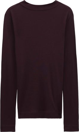 someday Damen Langarmshirt | Jerseyshirt KEJANDRA Slim aus Tencel Plum, 40