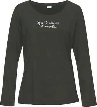 s.Oliver Damen 95976464 T-Shirt, Dunkelgr&uuml;n, 36-38 EU