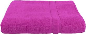 Julie Julsen 70 x 120 cm Duschtuch in Premium Qualität 900 gm2 in aktuellen Farben und 3 Größen aus Baumwolle Design Doppel Rahmen Pink