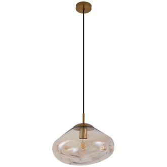 Lindby Pendelleuchte Lelia aus Glas f&uuml;r Wohnzimmer & Esszimmer von Lindby