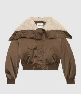 Isabel Marant Manteau Elisa Kaki