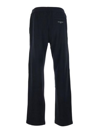 Givenchy Mens Trousers Cotton Black Elastic Waist