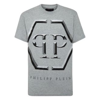 Philipp Plein Herren, Oberteile, Grau, 3XLGr&ouml;&szlig;e