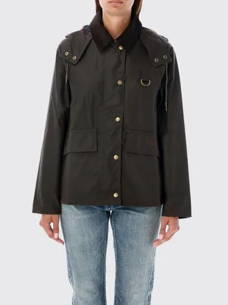 Barbour Avon Wachsjacke von aus Baumwolle mit abnehmbarer Kapuze
