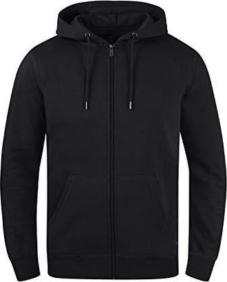 Solid SDBerti Homme Zip-Hood Veste en Sweat Veste &agrave; Capuche Hoodie avec Capuche Fermeture &eacute;clair Poche Kangourou M&eacute;lange de Coton Regular Fit, Taille:XL, Co