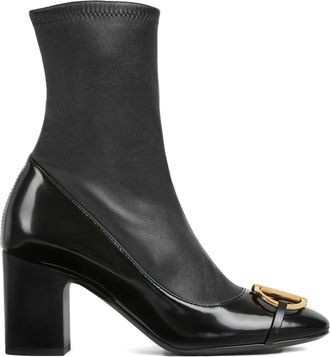 Gucci Stiefeletten mit Schnalle - Schwarz