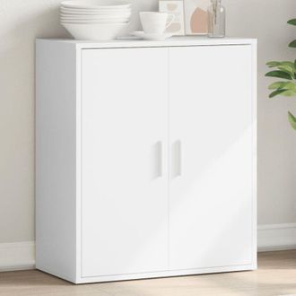 vidaXL Buffet blanc 79x38x80 cm bois ding&eacute;nierie - Vidaxl