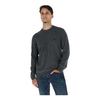 Timberland Rundhals-Strickware - - Knitwear - Herren - Grau - L